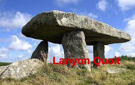 Also known as The Giants Table, Lanyon Quoit is a Cornish dolmen. In ...