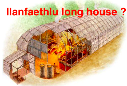 Built after many of the central European longhouses. Llanfaethlu ...