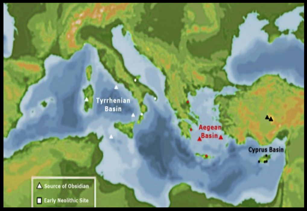 Three island sources in the Aegean (Melos, Giali and Antiparos); and ...