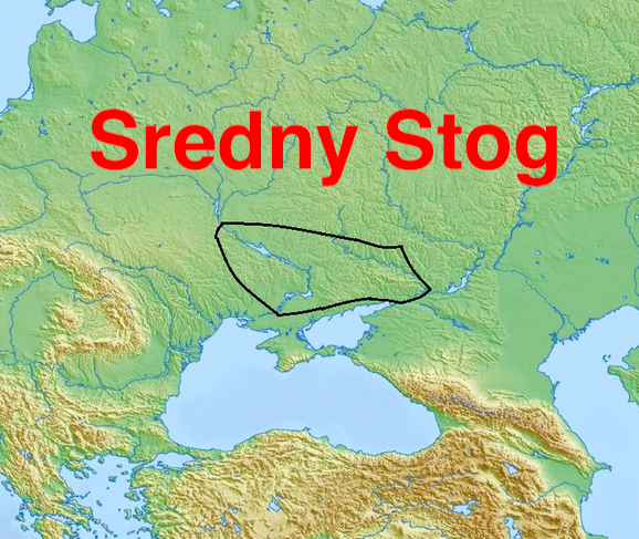 Associated with the spread of Indo-European languages. And, possibly ...